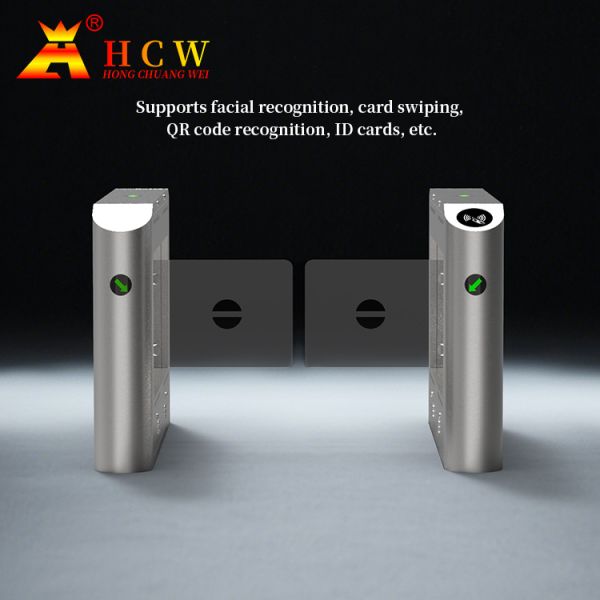 Quality HCW Face Recognition Swing Barrier Turnstile Entry Systems 30-45 Person / Min for sale
