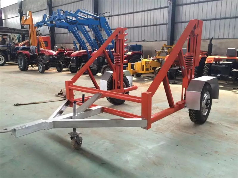 Drum Tube Trailer Max Reel Dia 3000mm Easy to Use