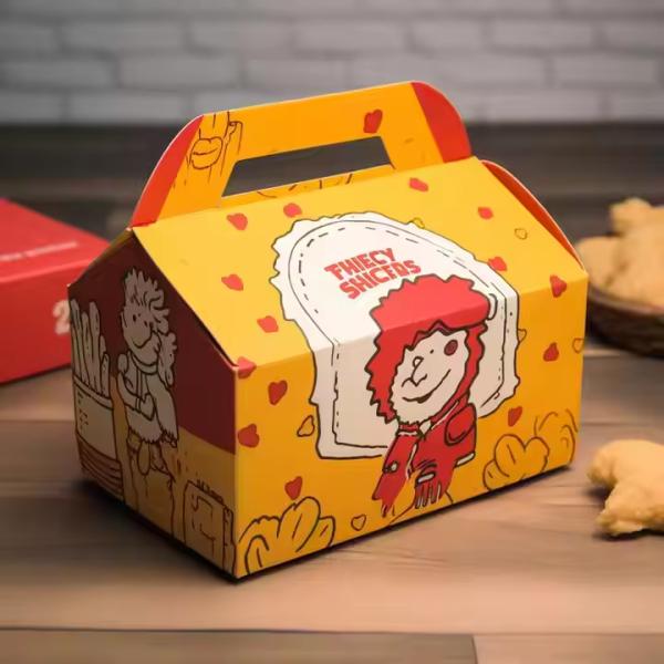 Quality Custom Portable Fried Chicken Boxes - Food Grade Eco-Friendly Takeaway for sale
