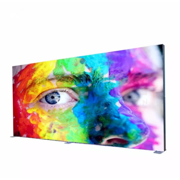 Quality 85 X 200cm Double Sided Pop Up Exhibition Display SEG Light Box For Trade Show for sale