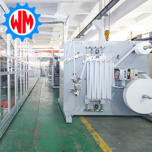 Quality High Efficiency Full Servo Baby Diaper Production Line with Intelligent for sale