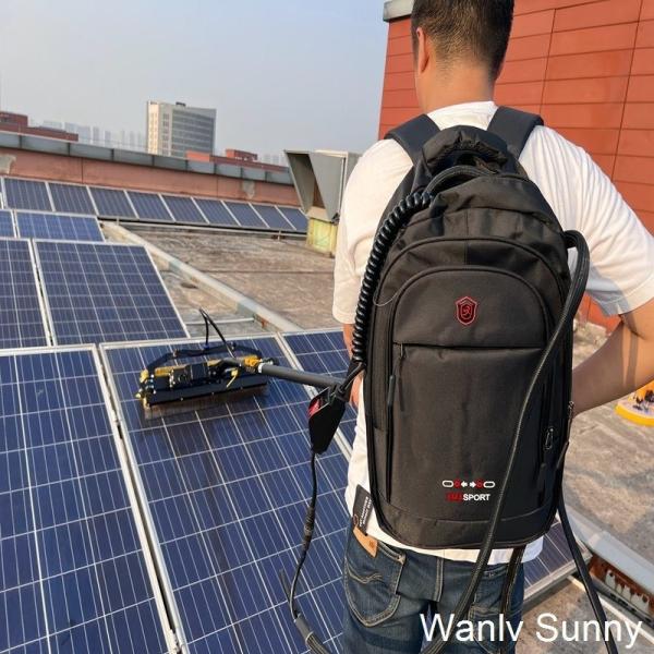 Quality Solar Panel Cleaner with 7.5 Meter Handle High Altitude Cleaning Made Effortless for sale