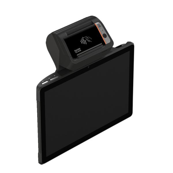 Quality All In One 10.1 Inch Tablet POS System Android 13 With 80mm Thermal Printer for sale