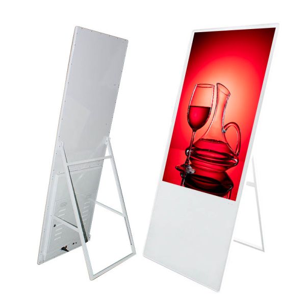 Quality Customize Android Portable Digital Signage Display 1920×1080 Resolution LED for sale