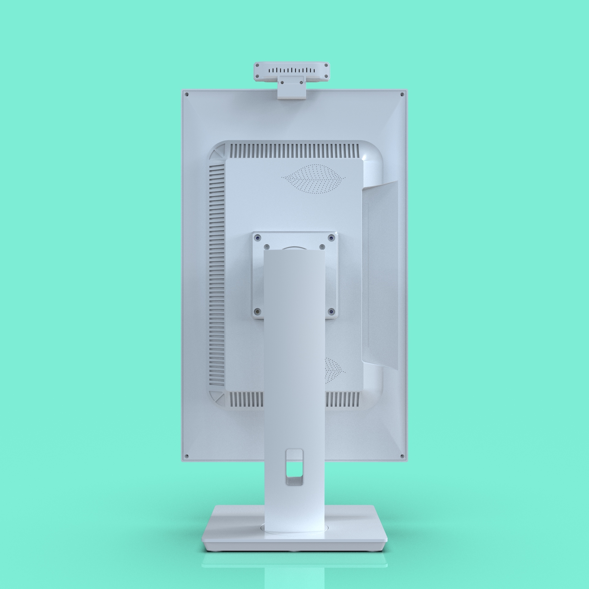 Quality 21.5 Inch Facial Recognition Terminal Desktop Vertical Kiosk for sale