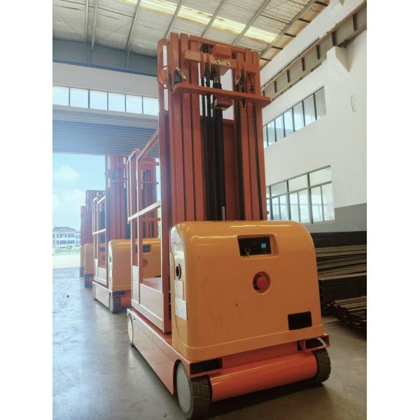 Quality Self Propelled Electric Order Picker Platform easy maintenance for sale