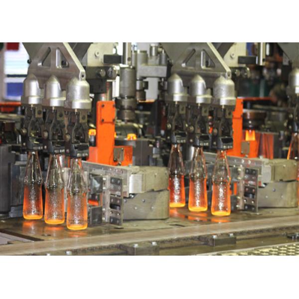 Quality Soft Drink ISO9001 Glass 200ml Bottle Making Equipment for sale