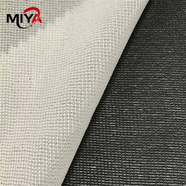 Quality Denim Jackets 40gsm PA Coating Tricot Fusible Interlining for sale