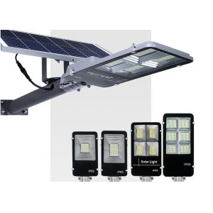 Quality 50/100/200/300w Led Street Light With Solar Panel , Solar Powered Street Lamp for sale