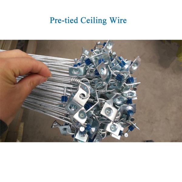 Quality 8ft Ceiling Tie Wire AGU ISO9001 Ceiling Grid Hanger Wire With 1