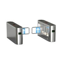 Quality LED Indicator Swing Turnstile Gate for sale