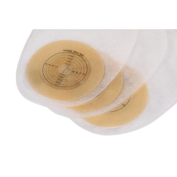 Quality Single Liner Colostomy Bag Clear Open Pouch Clamp Closure Drainable 15-60mm for sale