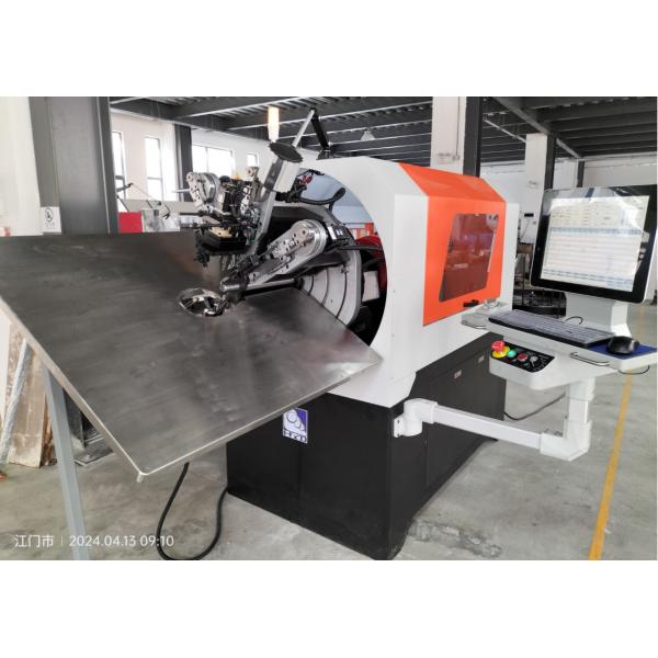 Quality 0.3 - 2.5mm Wire Forming Multifunction CNC Spring Making Machine With Servo for sale