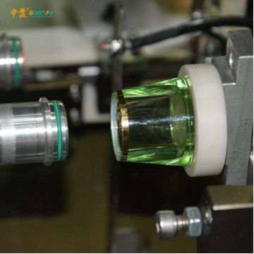 Quality Conical Small Cap Side Ring automatic hot foil stamping machine for sale