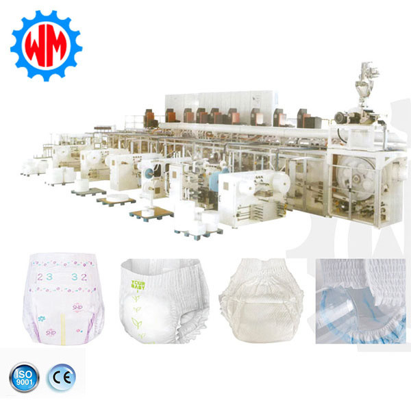 Quality 2025 New High Efficiency Baby Training Pants Making Machine with Professional Factory for sale