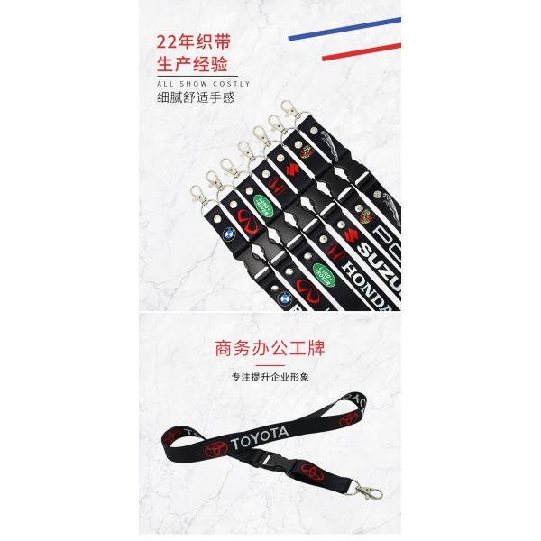 Quality Print Method Personalize Single Custom Sublimation Lanyards For Exhibition for sale