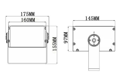 Quality Waterproof 3W Osram CREE IP66 36W LED Cube Spotlight for sale