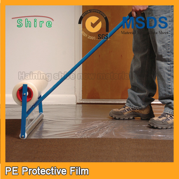 Quality Anti Dust Plasticover Carpet Protection Film Clear 24