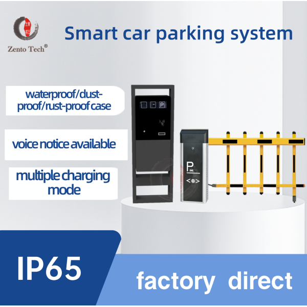 Quality Low Cost Barcode Parking System with Thermal Ticket Printer Off-Grid Operation for sale