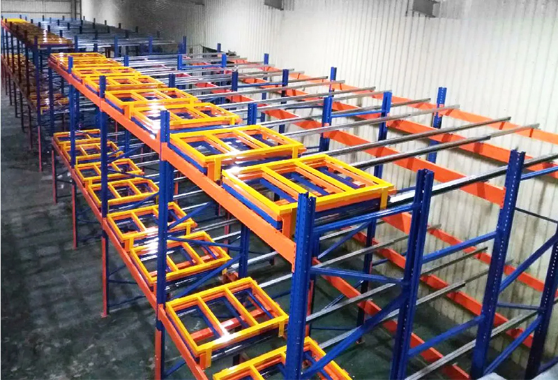 Push Back Racking