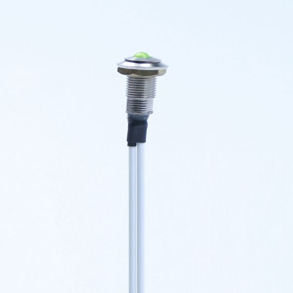 Quality A-11 8mm LED Indicator Light Colorful With Wire And Terminal for sale