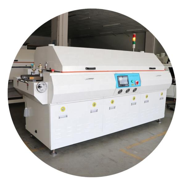 Quality 6 Zone SMT Reflow Soldering Oven for PCB Production for sale