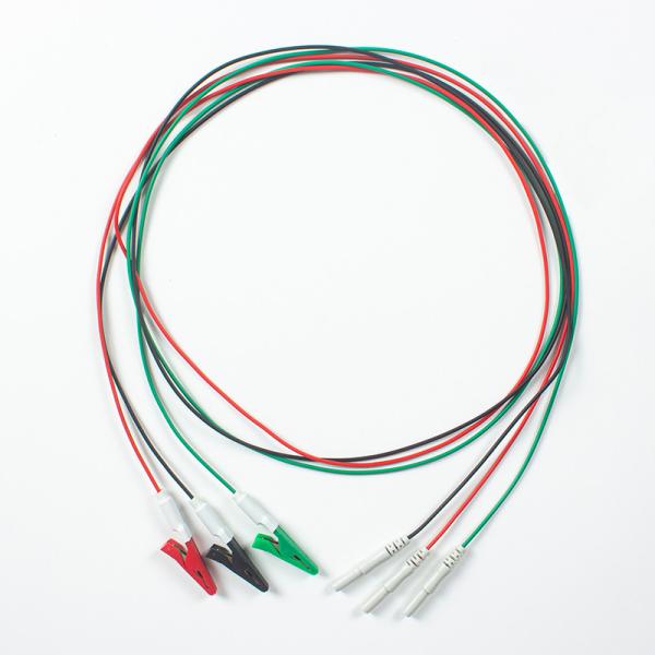 Quality Compatible ECG cable to Animal Din Type to Animal Grabber 3Lead for sale