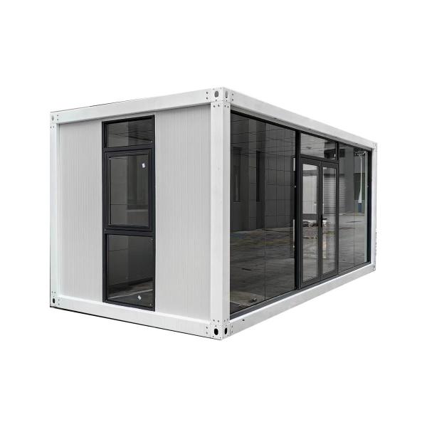 Quality Fire Prevention Flat Pack Container House Eco Friendly Prefab Storage Container for sale