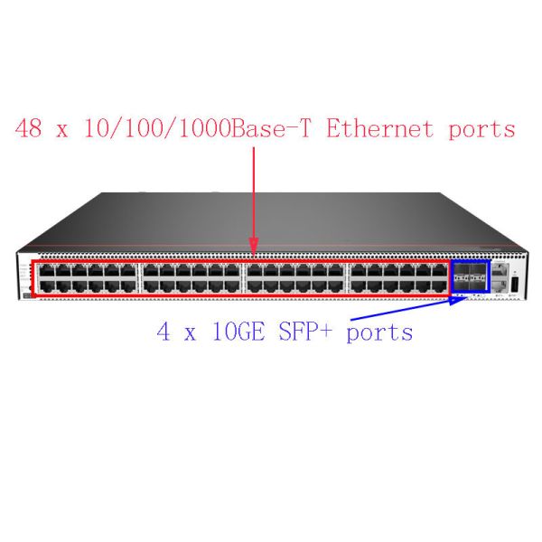 Quality 48 Port Ethernet Managed Ethernet Switch S5731-H48T4XC for Stable Network for sale