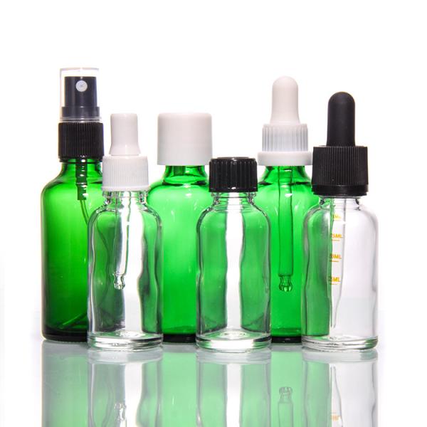 Quality Luxury 1oz 2oz 20ml 30ml 50ml Cosmetic Empty Flat Shoulder Serum Essential Oil for sale