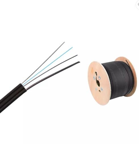 Quality Outdoor Steel Wire 1 2 4 6 Core G657a1 FTTH Drop Cable for sale