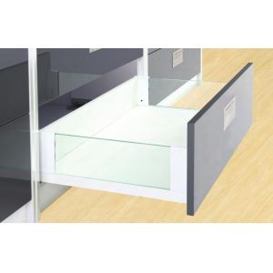 Quality Double Wall Tandembox Drawer Systems Soft Closing With Glass Side Panel for sale