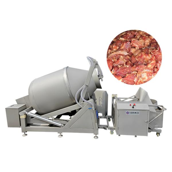 Quality Hydraulically Commercial Beef Pork Poultry 2000L Meat Vacuum Tumbling Machine for sale