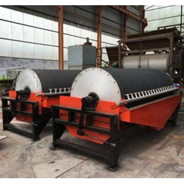 Quality CTB6012 Wet 20t/H Drum Magnetic Separator Machine and iron ore magnetic for sale