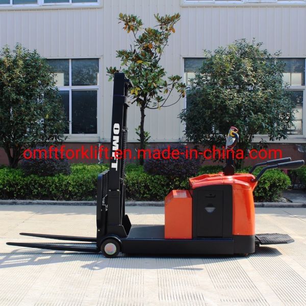 Quality 1.5ton 1500kg Cpd15 4 Wheels Smart Mini Battery Electric Counterbalanced Stacker Truck Ce ISO for sale