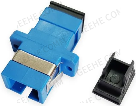 Quality SC/UPC Singlemode simplex Fiber Optic Adapter/Flange for sale