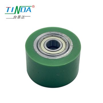 Quality OEM Rubber Wheel Roller For Woodworking Profile Wrapping Machines for sale