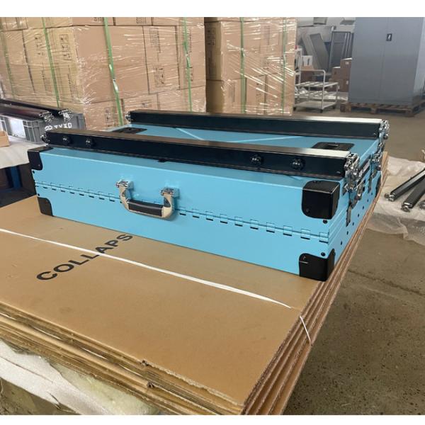 Quality Custom Medium Aluminum Folding Dog Kennel Box Collpasible 30 Inch for sale