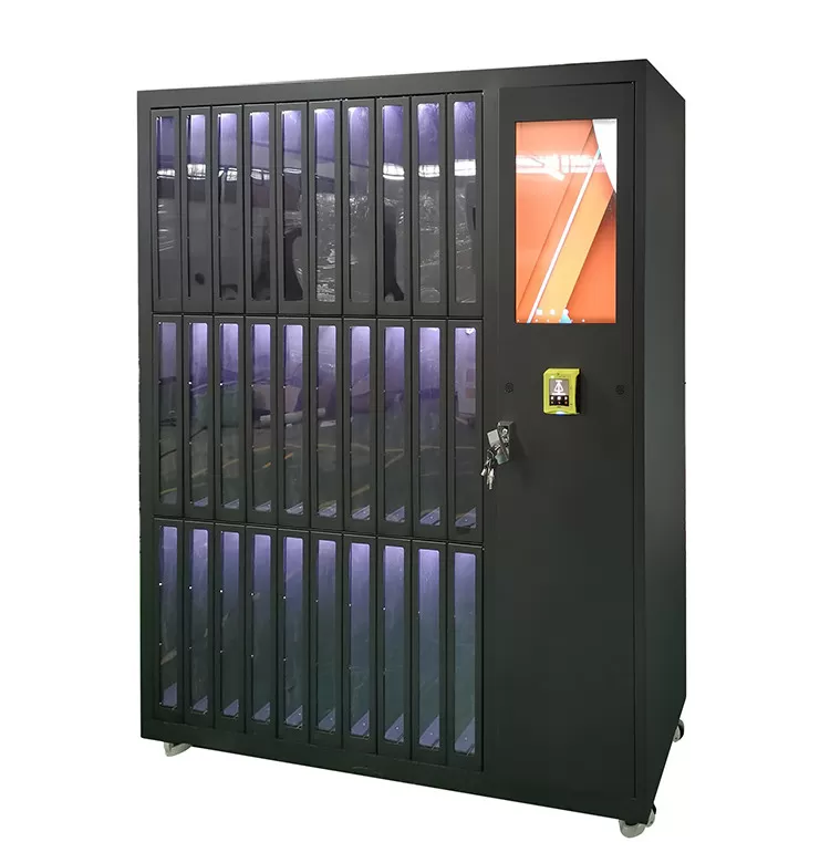Quality Badminton Racket Rental Machine Automated Sports Vending Machine for Gyms & Sports Centers for sale