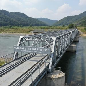 Quality Modular Steel Bailey Bridge with High Load Capacity and Rapid Deployment for for sale