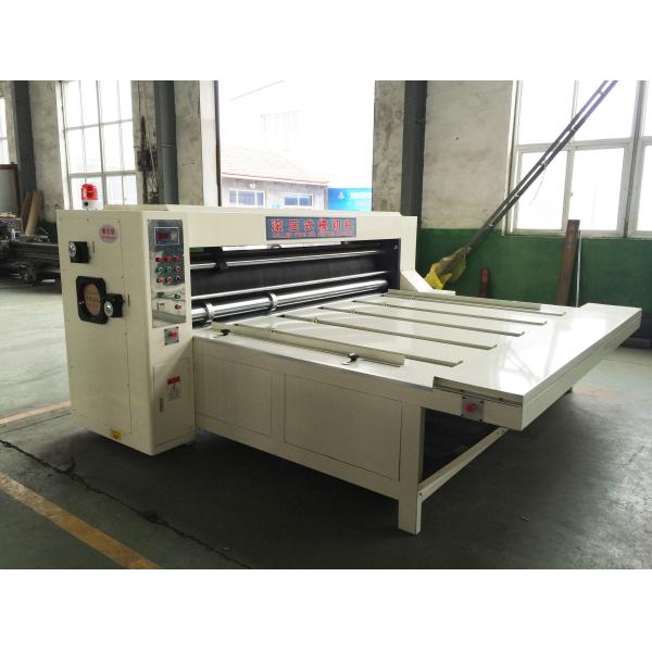 Quality 2400 Model Rotary Die Cutter Machine , Corrugated Board Cutting Machine Semi for sale