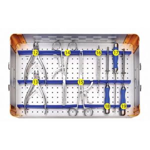 Quality Spine Bone Surgery Posterior Laminar Plate Spinal Instrument Set for sale