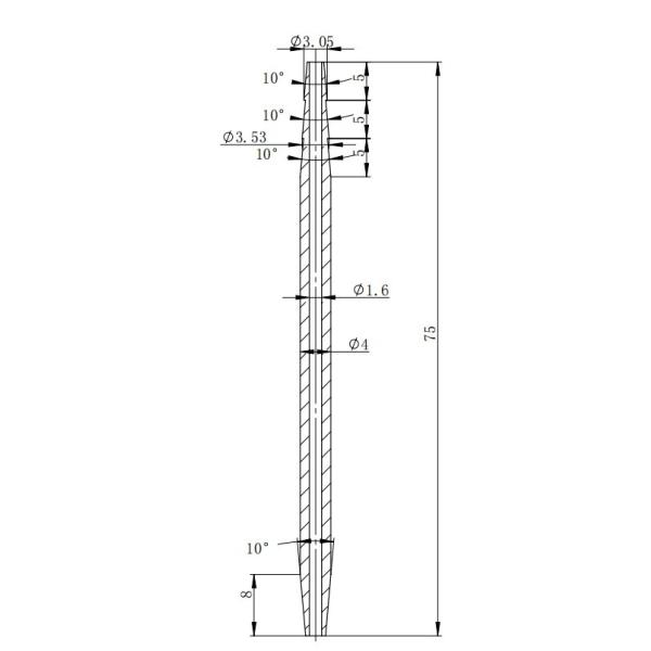 Quality Stainless Steel Filling Nozzle For Peristaltic Pump for sale