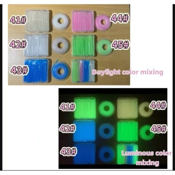 Quality Fluorescent Power Chain for Braces - 3 Sizes, 5 Colors for sale