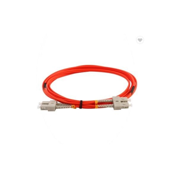 Quality Multimode Duplex Fiber Optic Patch Cord , UPC SC To SC Patch Cord for sale
