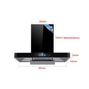 Quality OEM Black Stainless Under Cabinet Range Hood 30 Inch for sale