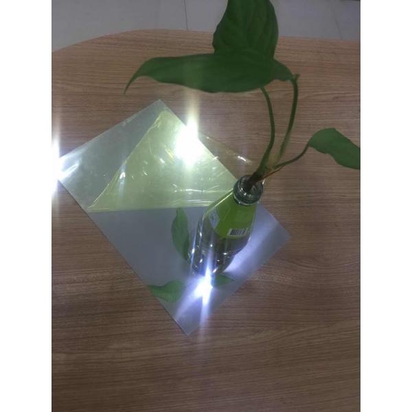 Quality Alloy 1085 0.4mm Thickness Silver Aluminum Mirror Sheet With Reflectivly Above for sale