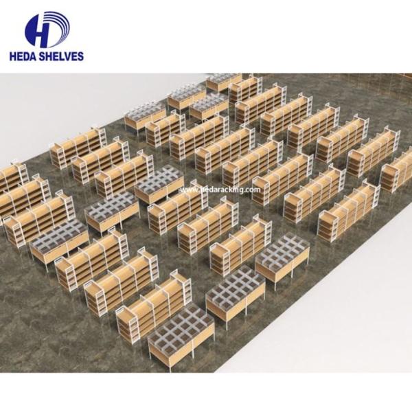 Quality Shelf Storage Supermarket Racks Toys Light Duty Warehouse Racks for sale