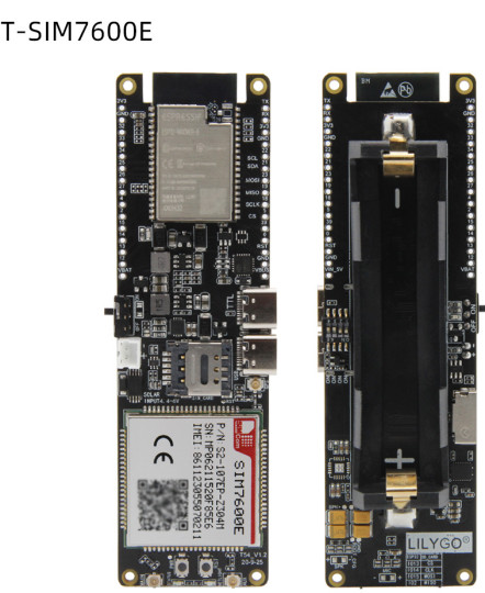 Quality LILYGO T-SIM7600E-L1C LTE A Module ESP32-WROVER-B Development Board TTGO 4G LTE for sale