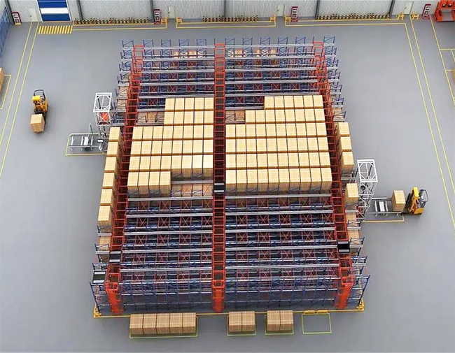 Four-Way Shuttle Pallet ASRS Room Temperature Warehouse Automatic Storage and Retrieval System age and Retrieval System